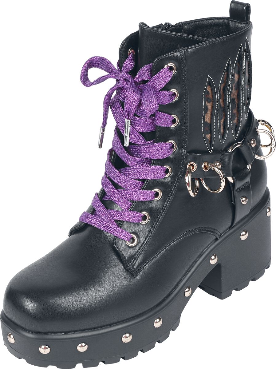 Monster High - Lucia Werewolf Military Studded Boots | KOI Känga | EMP