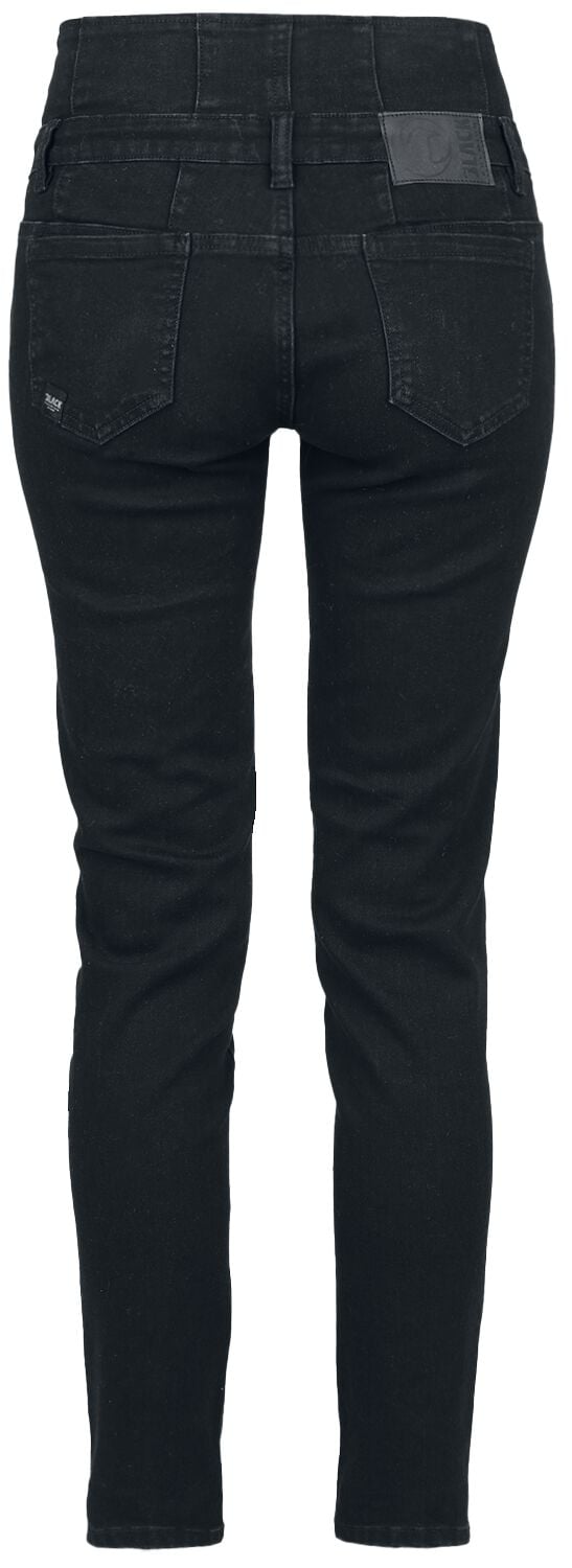 Double Button Placket Jeans | Black Premium by EMP Tygbyxor | EMP