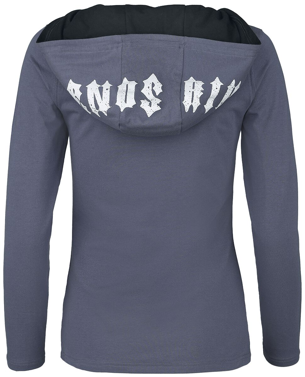 Långärmad tröja med huva | Rock Rebel by EMP Långärmad tröja | EMP