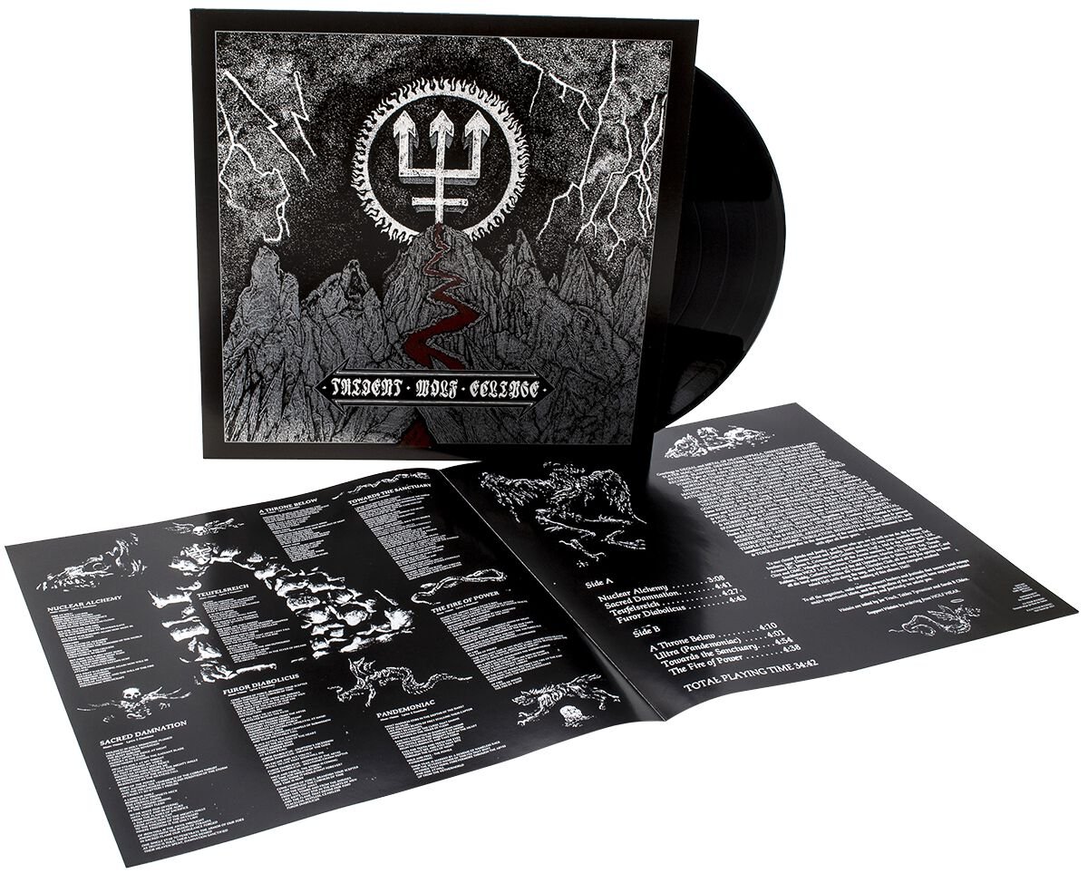 Trident wolf eclipse | Watain LP | EMP