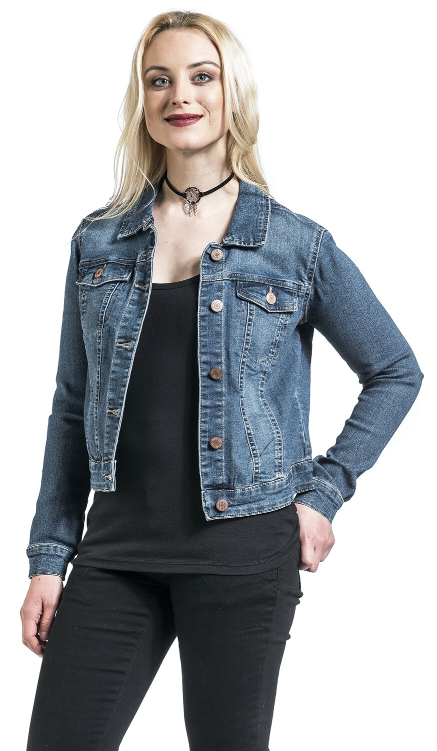 Debra Denim Jacket | Noisy May Jeansjacka | EMP