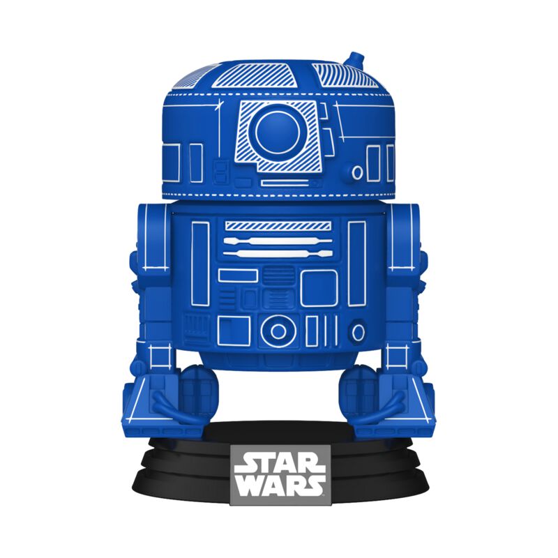 R2-D2 (Blueprint) Vinyl Figurine 798 | Star Wars Funko Pop! | EMP