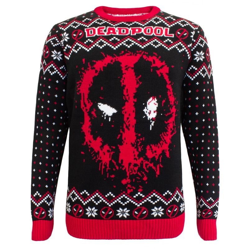 Deadpool - Spray | Deadpool Christmas jumper | EMP
